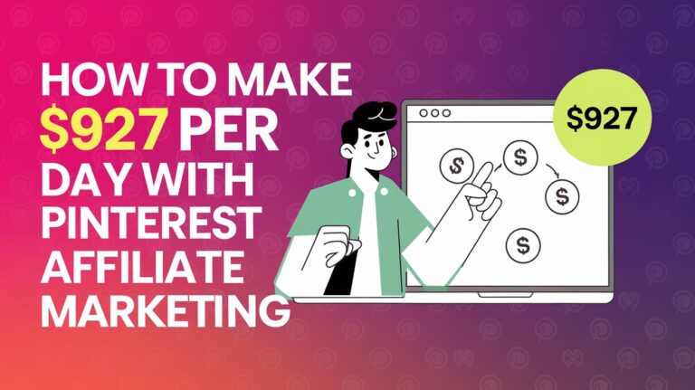 How to Make $927 Per Day with Pinterest Affiliate Marketing ...